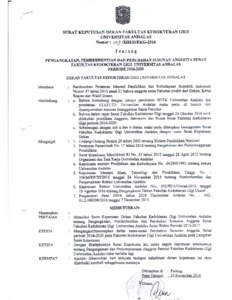 SK Senat FKG Unand - Document Repository Universitas Andalas